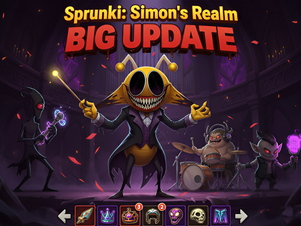 Sprunki: Simon’s Realm Big Update 🕹️ Spiele Kostenlos auf SGameS